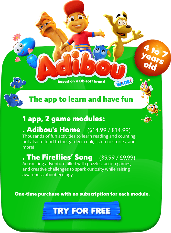 Adibou pricing - Learning app - ages 4 to 7