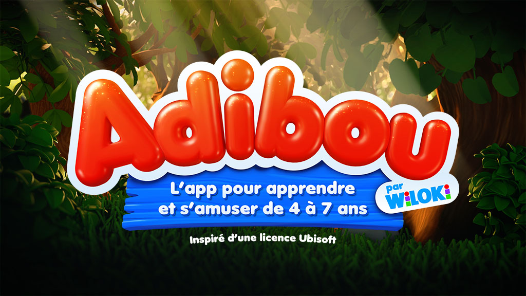 Adibou par Wiloki - l'app pour apprendre et s'amuser de 4 à 7 ans